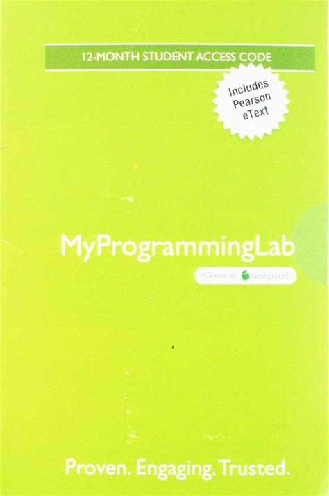 Introduction To Programming Using Visual Basic Mylab Programming With Pearson Etext Schneider