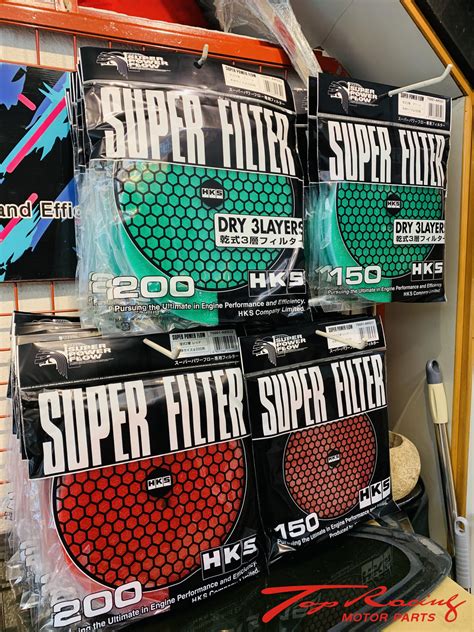 Top Racing 🎌hks Super Power Flow Filter 番貨啦🎌