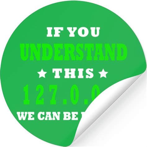 Computer Science Joke Nerd Local Host Admin Funny Sold By Ian Oliver