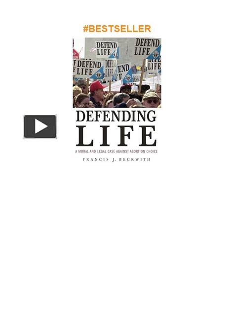Ppt Pdf⚡️ Read ️online Defending Life A Moral And Legal Case