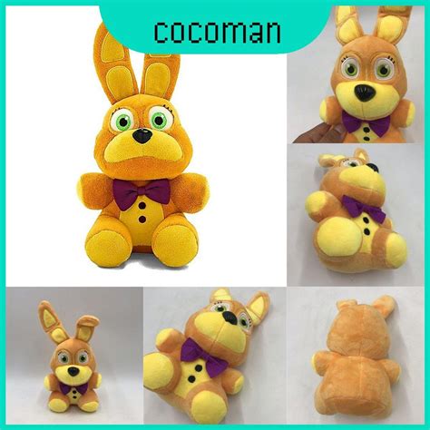 Lovable และ Cozy Five Nights ที่ Freddys Spring Bonnie Plush ของเล่น