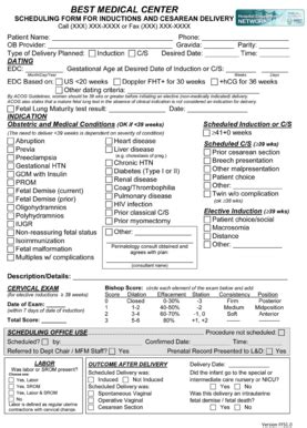 Fillable Online Health Usf MOD 39 Weeks QI Scheduling Form USF