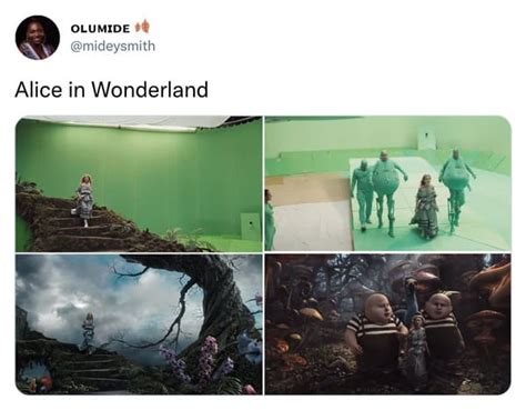 Before And After VFX Affects In Popular Movies A Thread