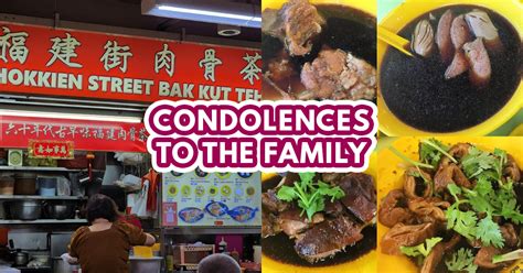 Owner Of Michelin Listed Hokkien Street Bak Kut Teh In Hong Lim Market