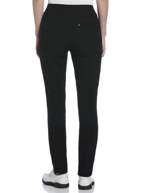 Pga Tour Pga Tour Womens Pull On Golf Pant Black Golf Apparel Shop