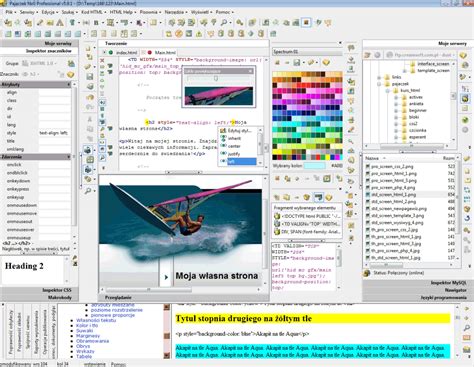 Paj Czek Tworzenie Stron Html Css Php I Javascript Polski Edytor