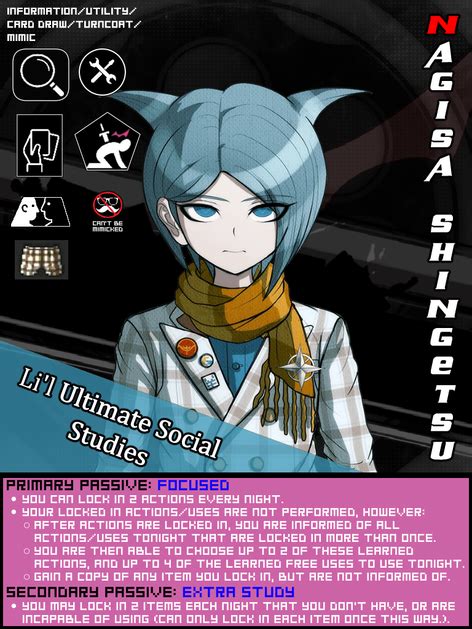 Nagisa Shingetsu Danganronpa Next Wiki