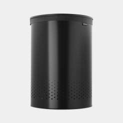 Laundry Bin Litre Selector Matt Black Brabantia
