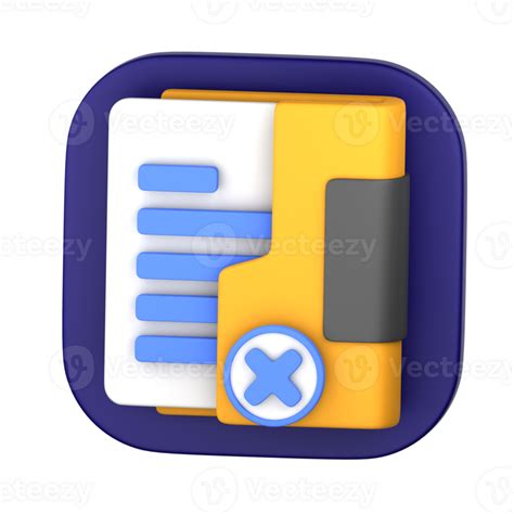 Deleted Folder 3D Illustration For Uiux Web App Presentation Etc