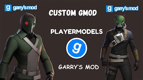 Create Port Custom 3d Gmod Character Garrys Mod Sfm Mmd Playermodel Vrc