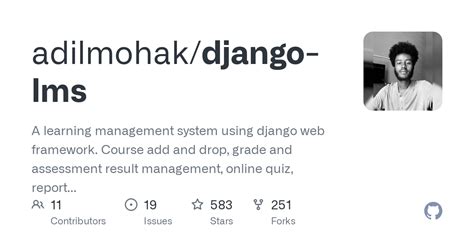 Github Adilmohak Django Lms A Learning Management System Using