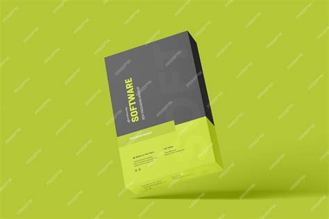 Premium Psd Software Box Mockup