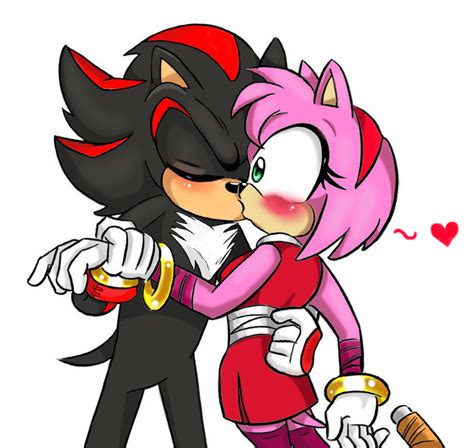 Shadow And Amy Sonic Boom Colored By Megatoon27 On Deviantart