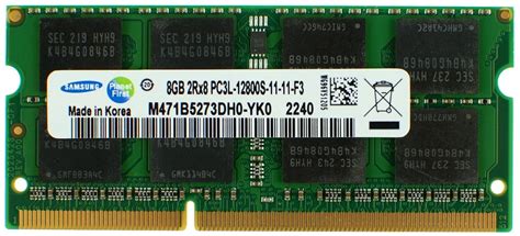 ᐉ Оперативна память Samsung Sodimm Ddr3 8Гб 1600 Mhz • Краща ціна в