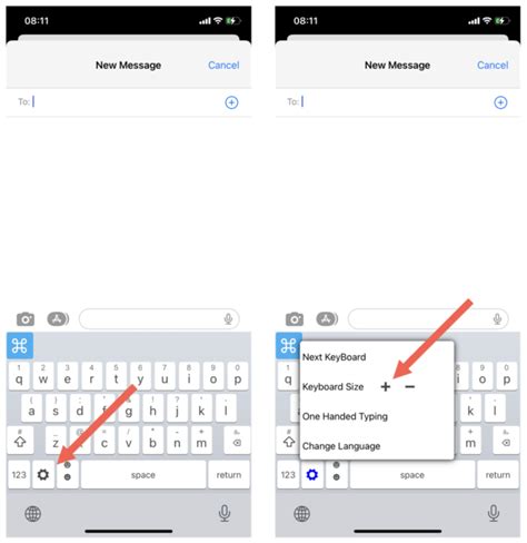 How To Make Your Keyboard Bigger Iphone And Android