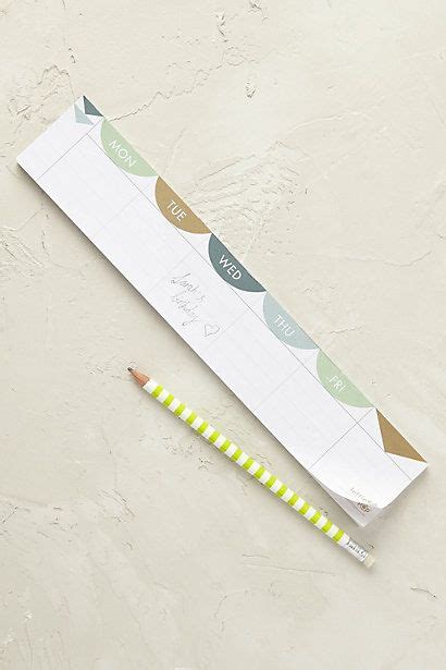 Compact Weekly Planner Anthropologie Eu