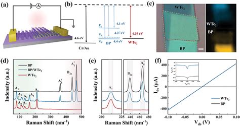 A Schematic Diagram Of The Self‐driven Broadband Photodetector Based