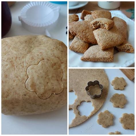 IMPASTO BISCOTTI SEMPLICI INTEGRALI dolce facile Cucinare è come amare