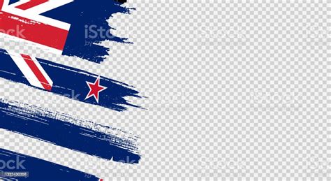 Png 또는 투명 한 배경에 고립 된 브러시 페인트 질감 뉴질랜드 플래그 기호 뉴질랜드 배너에 대 한 템플릿 광고 홍보 디자인 벡터 최고 금메달 우승자 스포츠 국가