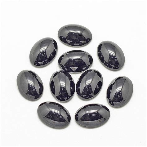 Wholesale Natural Black Stone Cabochons