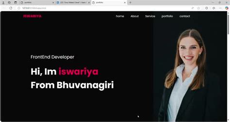 Iswariya S On Linkedin Portfolio Frontenddeveloper Reactnative Webdesign Techjourney
