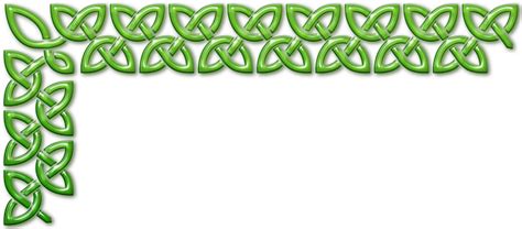 켈트 매듭 L자형 프레임 클립 아트 그린 0명에 대한 스톡 벡터 아트 및 기타 이미지 0명 St Patricks Day