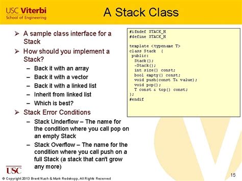 Csci 104 Queues And Stack Mark Redekopp David