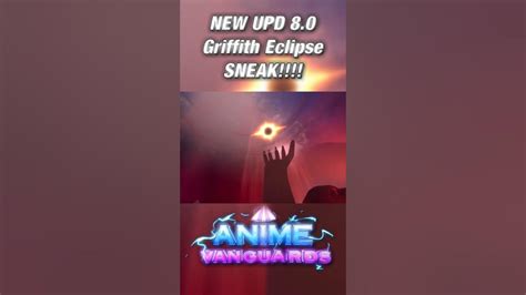 Av New 80 Upd Griffith Eclipse Sneak Roblox Anime Vanguards