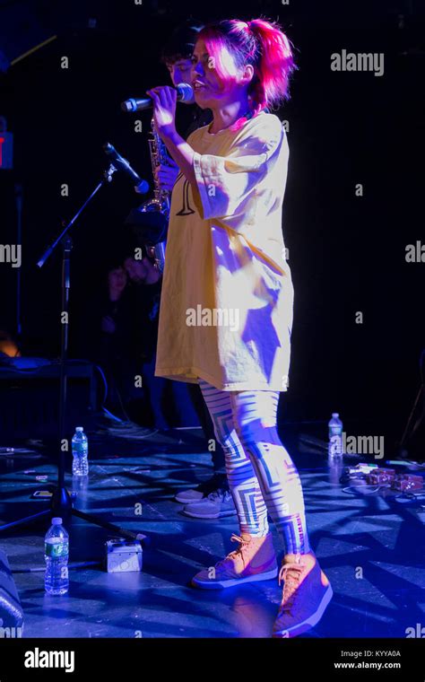 Band Knower With Singer Genevieve Artadi Performs During 2018 New York Winter Jazz Festival At