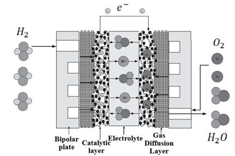 Detailed Schematic Of Pemfc With Inner Chemical Process Spiegel 2011 Download Scientific