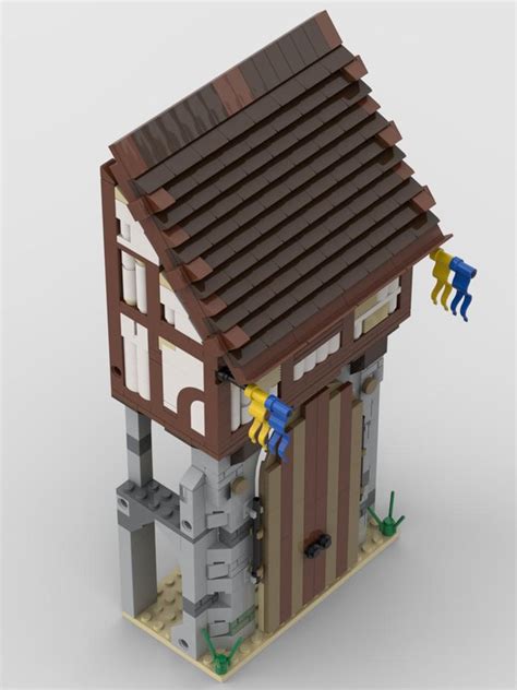 Lego Moc Medival Castle Entrance The Gate By Emptybrick Rebrickable