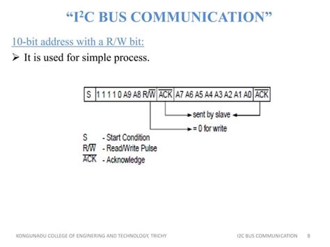 i2 c bus communication ppt