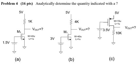 Solved Problem 4 16 Pts Analytically Determine The