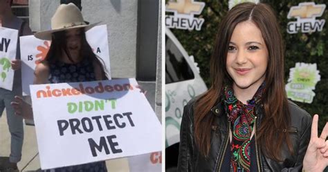 Zoey 101 Alexa Nikolas Protests Nickelodeon
