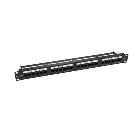 Patch Panel Cargado Cat6 24p Ds 1cp6u24 1u O Std Hikvision Electropar S A