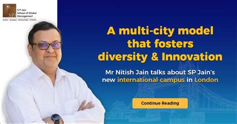 A Multi City Model That Fosters Diversity And Innovation Mr Nitish Jain