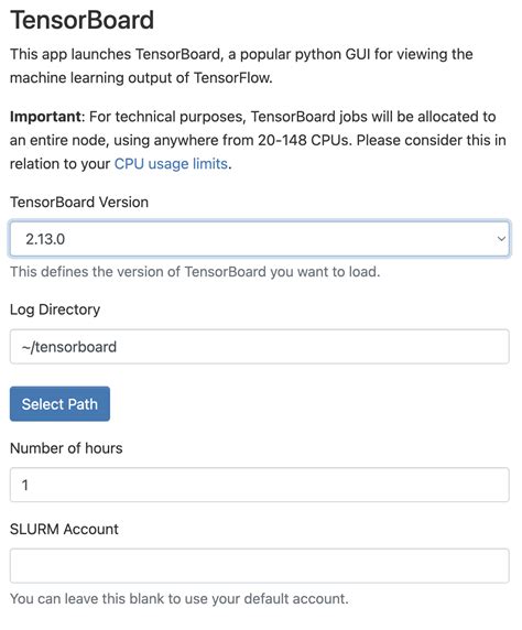 Tensorboard Msu Hpcc User Documentation