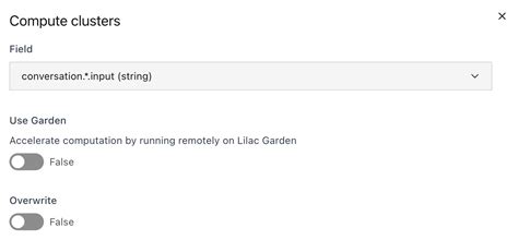 Cluster A Dataset Lilac