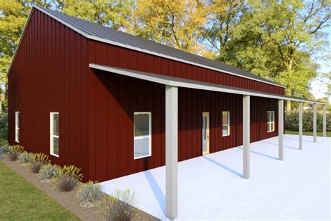 2448 Timber Frame Barndominium Plan Timber Frame HQ 49 OFF