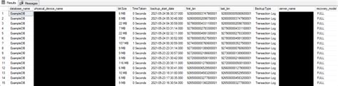 Querying Sql Backup History Chad Callihan