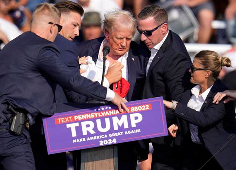 Donald Trump Herido En Mitin De Campaña En Pensilvania Televisión