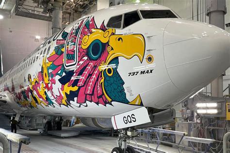 “kukulcán” Nuevo Boeing 737 Max9 De Aeroméxico América Vuela