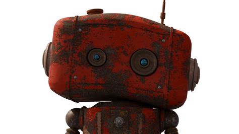 3d Model Rusted Robot Turbosquid 2239098
