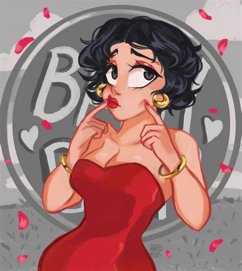 Betty Boop By Harcloniter On Deviantart Popular Cartoons Old Cartoons