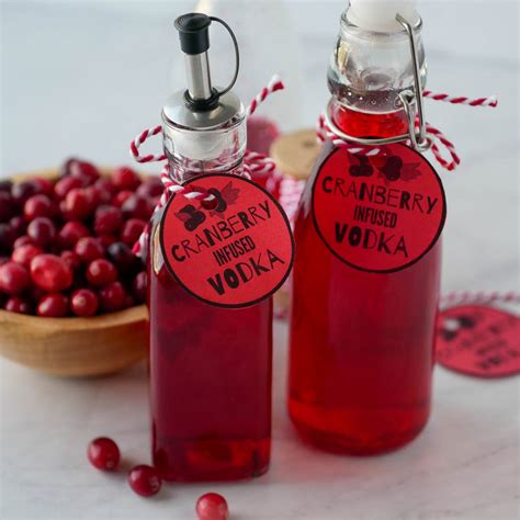 Cranberry Infused Vodka Is A Splash Of Fun For Your Next Party