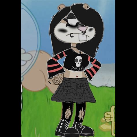 Emo Sandy Spongebob By Creepypastaocartist On Deviantart