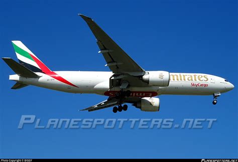 A6 EFK Emirates Boeing 777 F1H Photo By BIGGY ID 744635