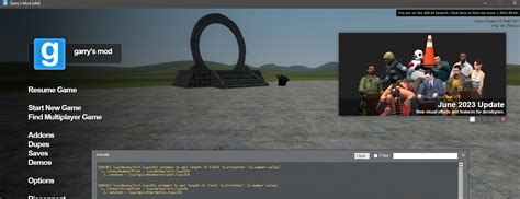 error is risen every time the menu is held up · issue 5582 · facepunch