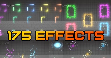 ui vfx effect collection vol2 fire and explosions unity asset store
