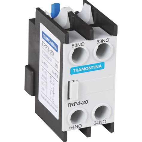 Front Mount Auxiliary Contact For Tramontina Contactor Trf4 20 2no